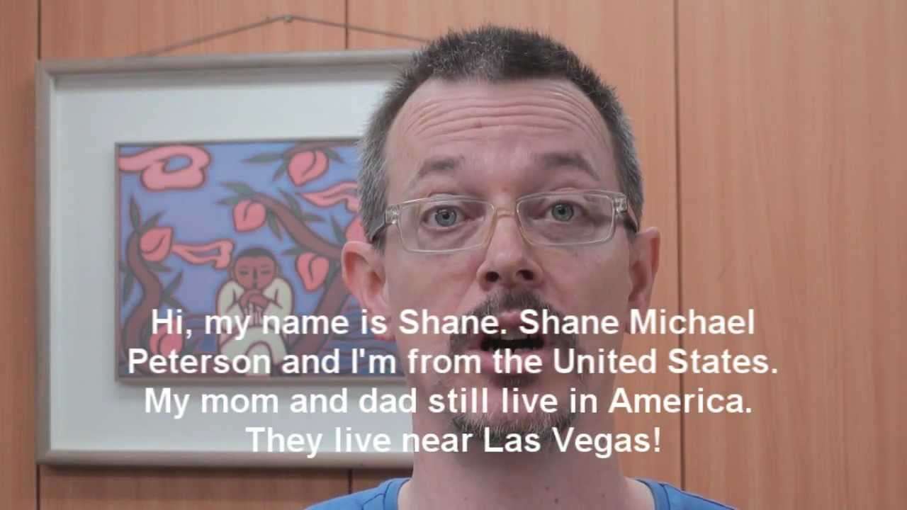 Coach Shane. Self-Introduction. - ELT Buzz Video Lessons