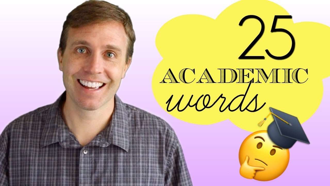 Academic Words - ELT Buzz Video Lessons