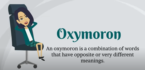 Oxymorons. Figurative Language. - ELT Buzz Video Lessons