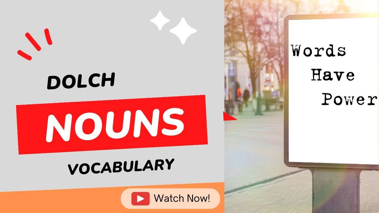 Dolch Nouns - ELT Buzz Video Lessons