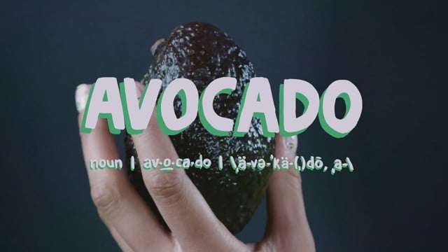 Avocados - ELT Buzz Video Lessons