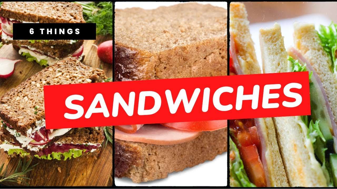 Sandwiches. 6 Things. - ELT Buzz Video Lessons