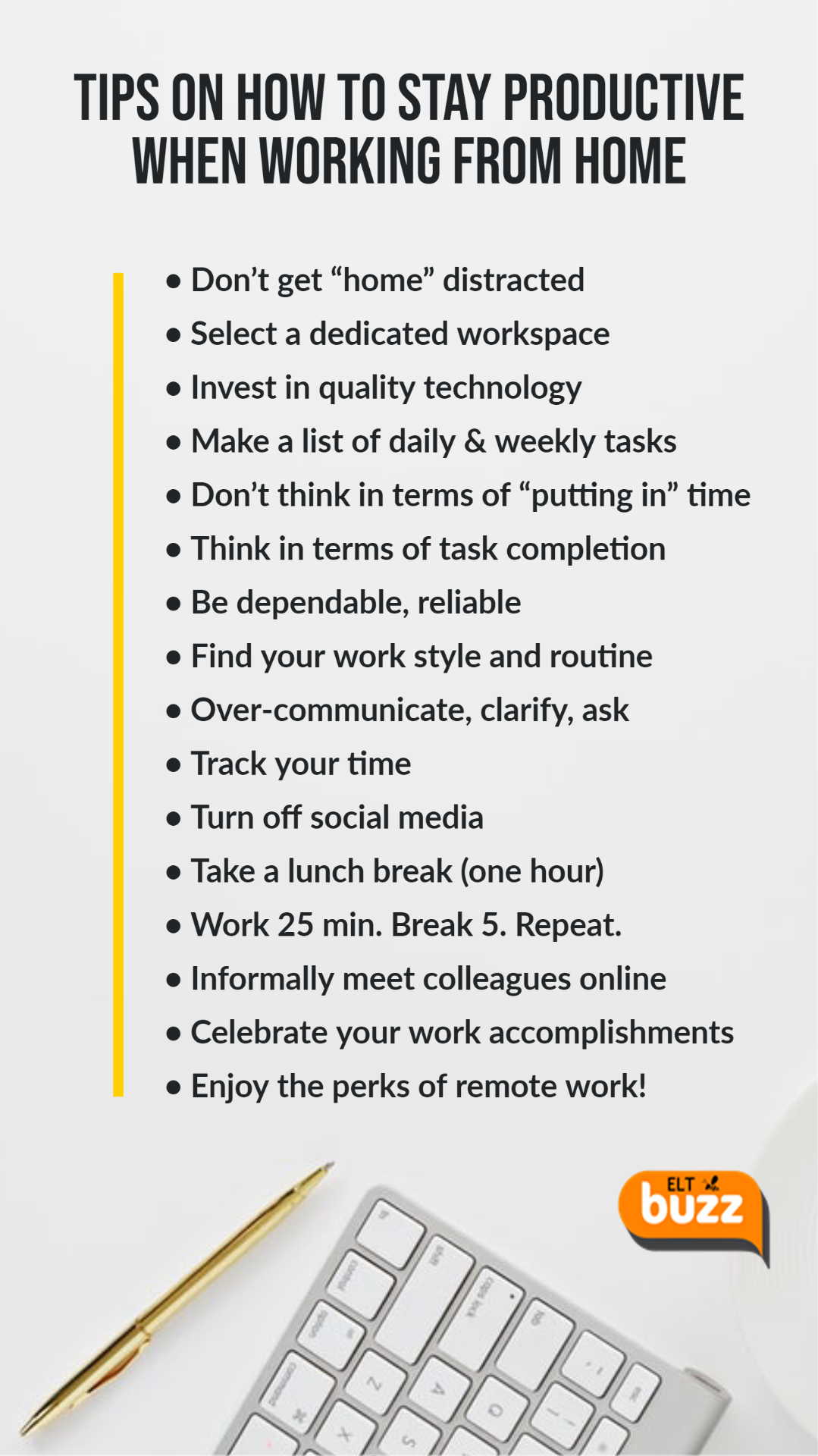 Working Online: Some Tips – ELT Buzz