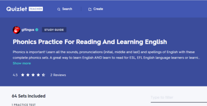 Phonics Materials – ELT Buzz