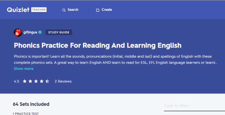 Phonics Materials – ELT Buzz